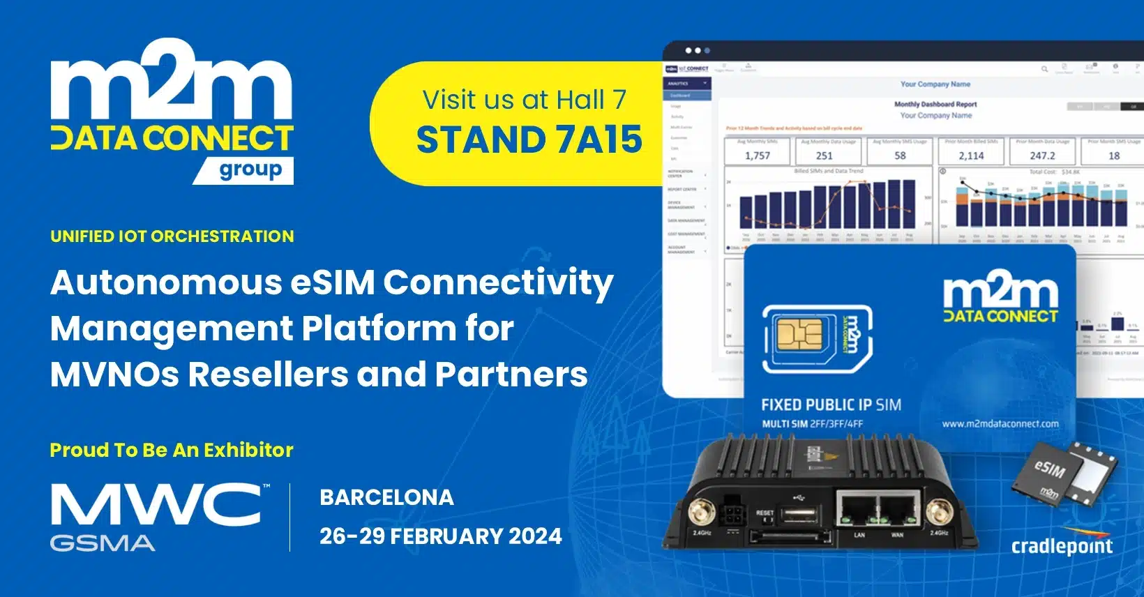 London EV Show 2024 - Visit M2M in Hall 7 Stand 7A15 for Demo